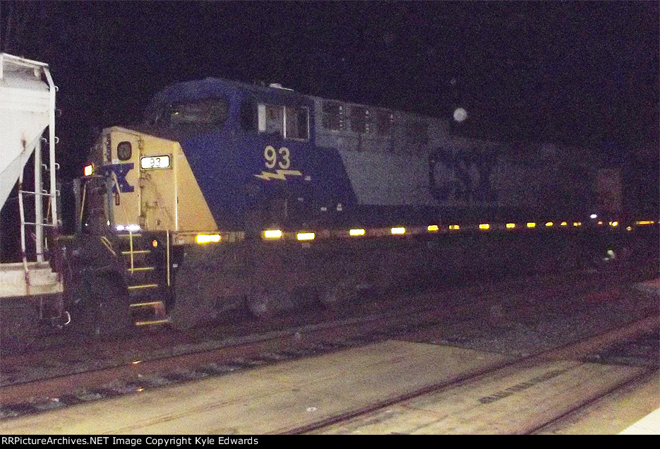 CSX AC4400CW #93 on Q409-17